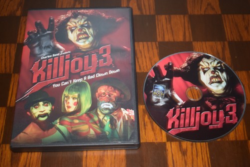 Killjoy 3 (DVD, 2010) Full Moon Features - Charles Band - Clown Horror Movie 859831002000 | eBay