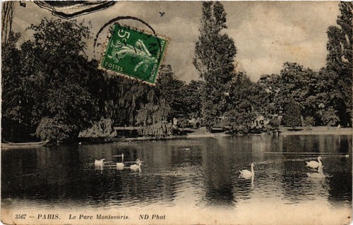 CPA Paris 14e Paris-Le Parc Montsouris (311184) | eBay
