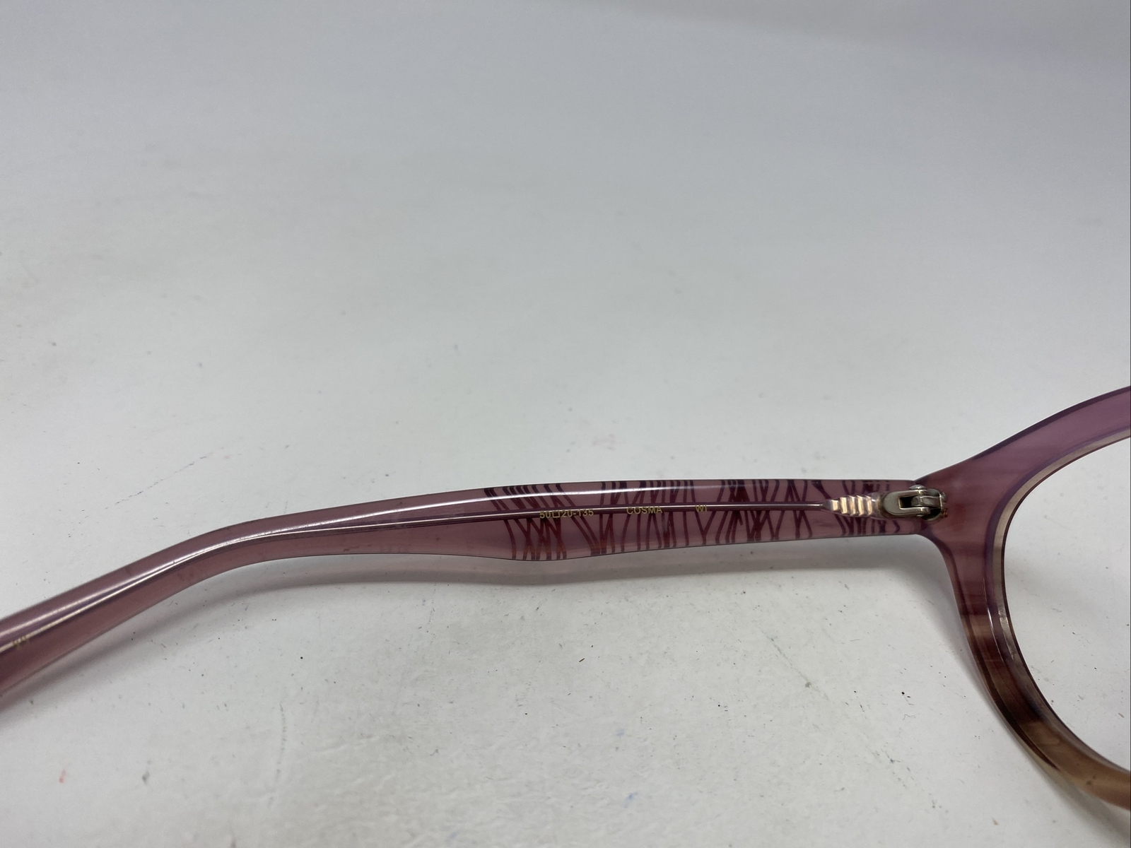 Vera Wang COSMA WI 50-20-135 Red Wine Fade Plastic Sunglasses Frame ...