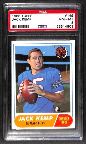 1968 Topps #149 JACK KEMP PSA 8 NM-MT 26514809 | eBay