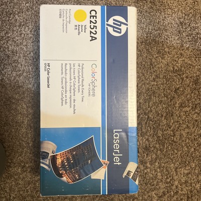 HP 504A Yellow Toner Cartridge CE252A LaserJet Laser 504 Oem Sealed | eBay