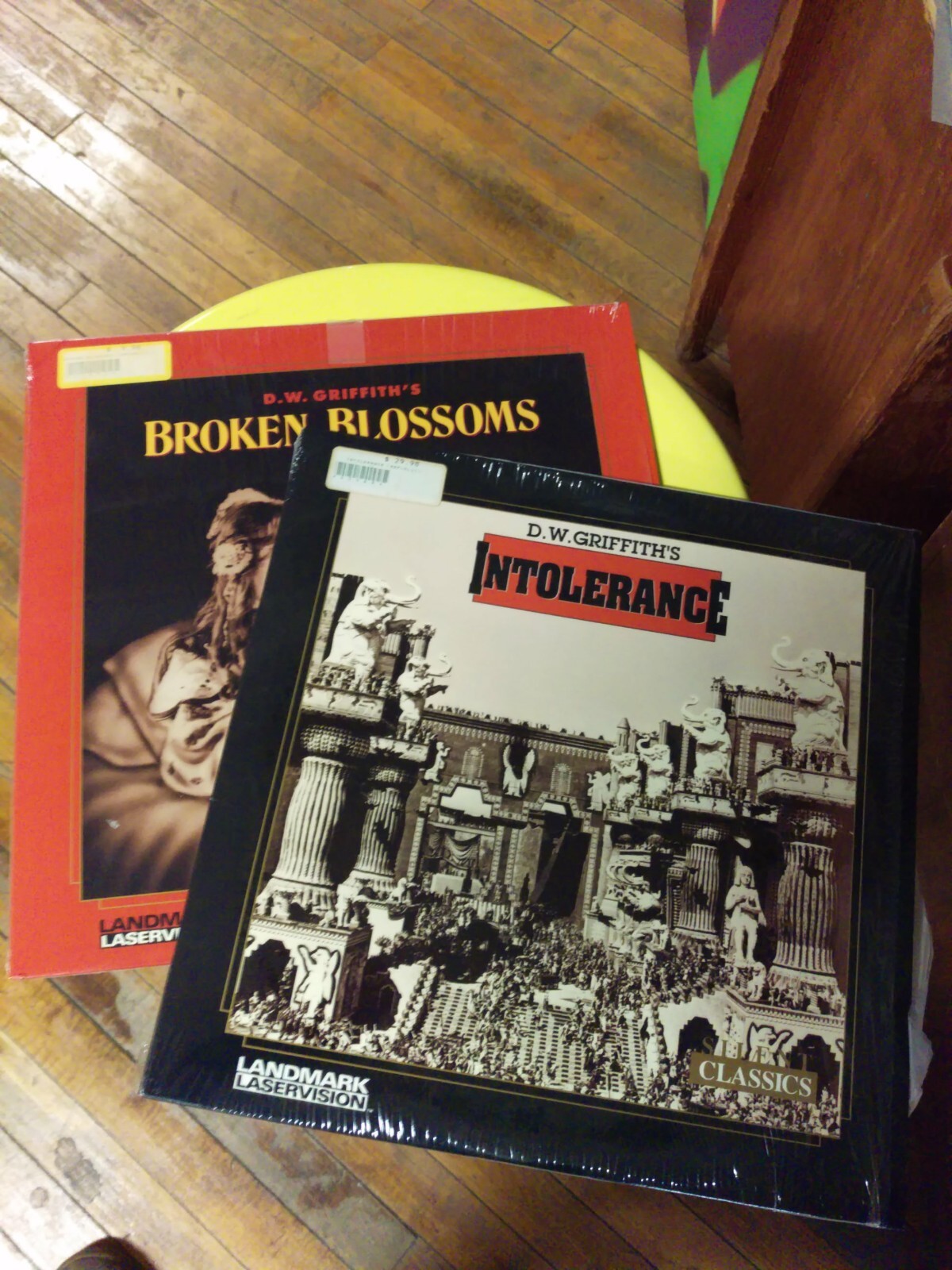 D.W. Griffith Laserdisc Lot: Intolerance, Broken Blossoms LD | eBay