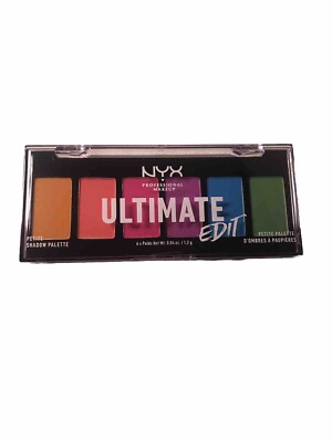 NYX *Limited Edition* Ultimate Edit Petite Eyeshadow Palette Brights 6 ...