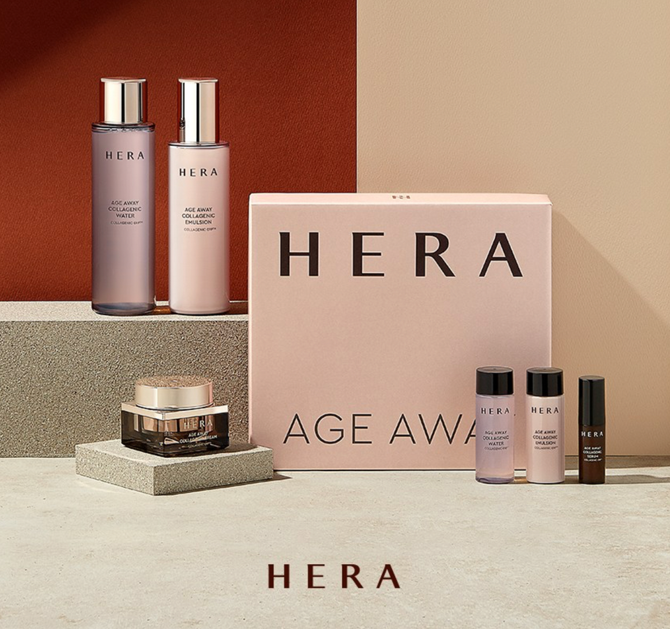 [HERA] Age Away Away Collagenic 3pcs Special Skincare Set - Korea Beauty Kbeauty | eBay