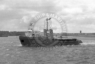 Ship Photo - 1973 Built Offshore Ship IBIS ONE - 6x4 (10X15) Photograph ...