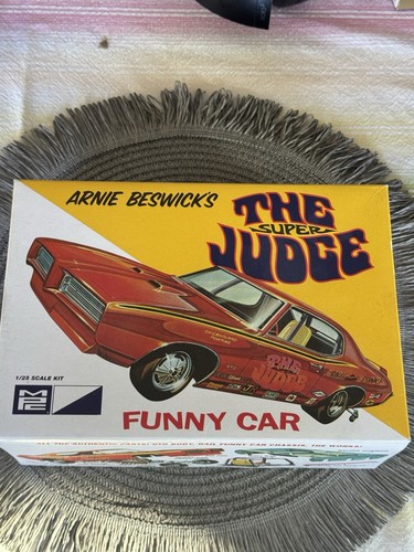 Vintage MPC Arnie Beswick’s The Super Judge Funny Car Model Kit 1/25 ...