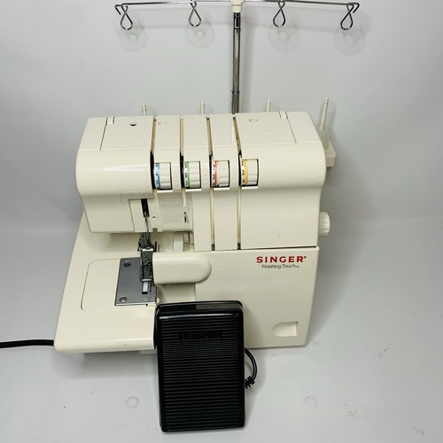 Singer 14SH654 Ultralock Serger Sewing Differential Feed w/ Foot Pedal ...