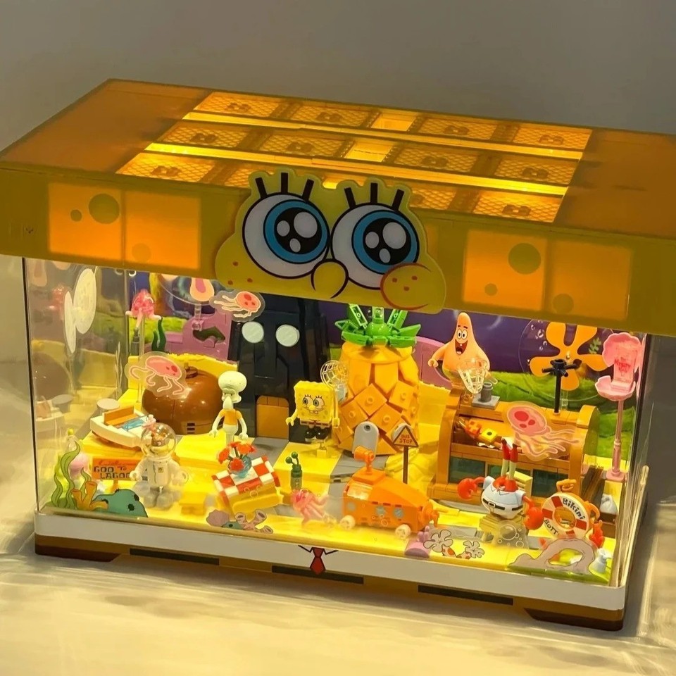 (Water tank) New Sealed LEGO SpongeBob SquarePants Build-A-Bikini ...