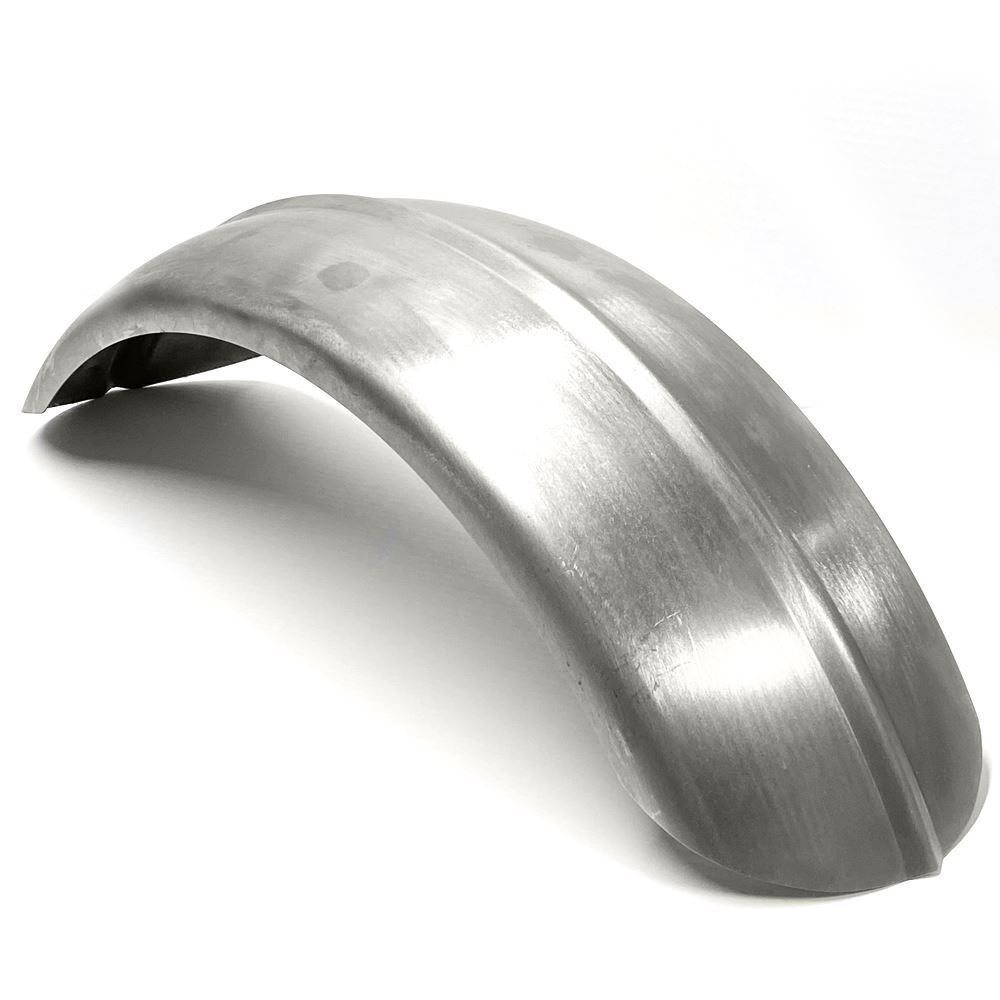 15" Inch Rear Steel Wide Mudguard With Rib Ideal for Bobbers, Choppers ...