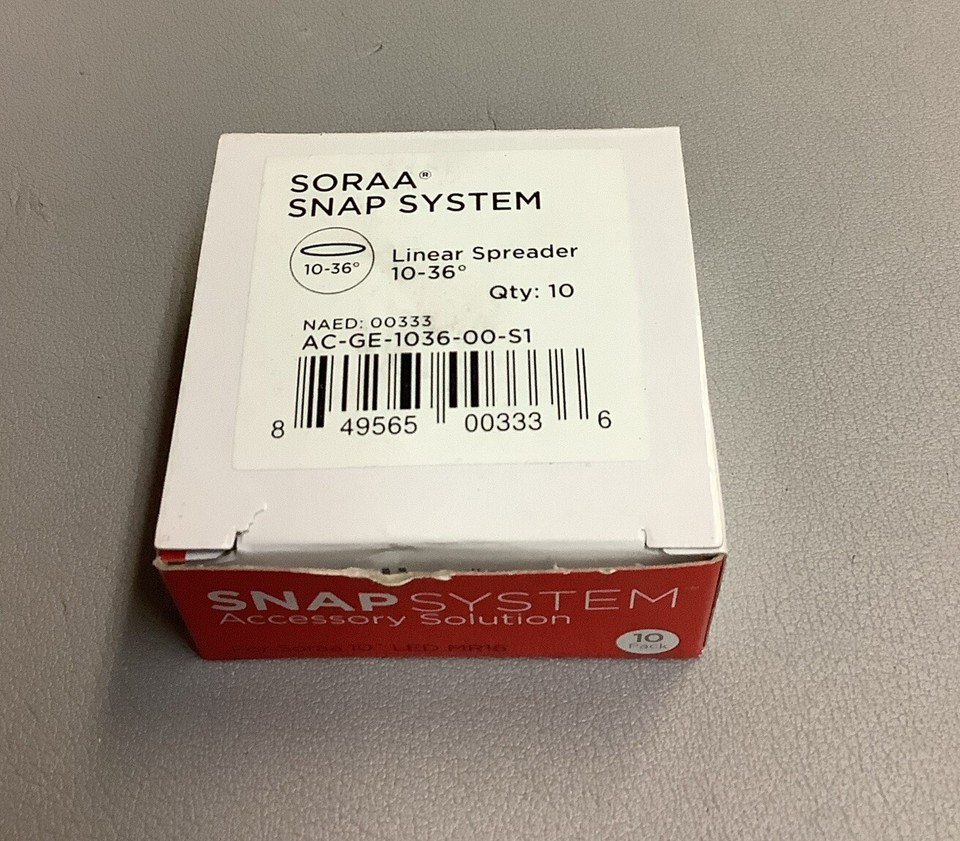 8PK LED-SORAA 00333 AC-GE-1036-00-S1 Snap System Spreader SEE ...