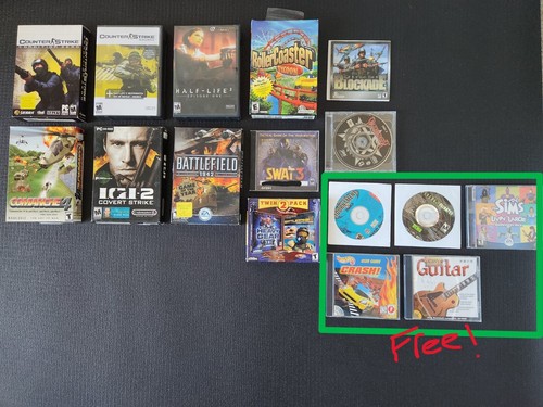 PC CD-ROM Games Lot - Own some LEGENDARY physical media and some free ...