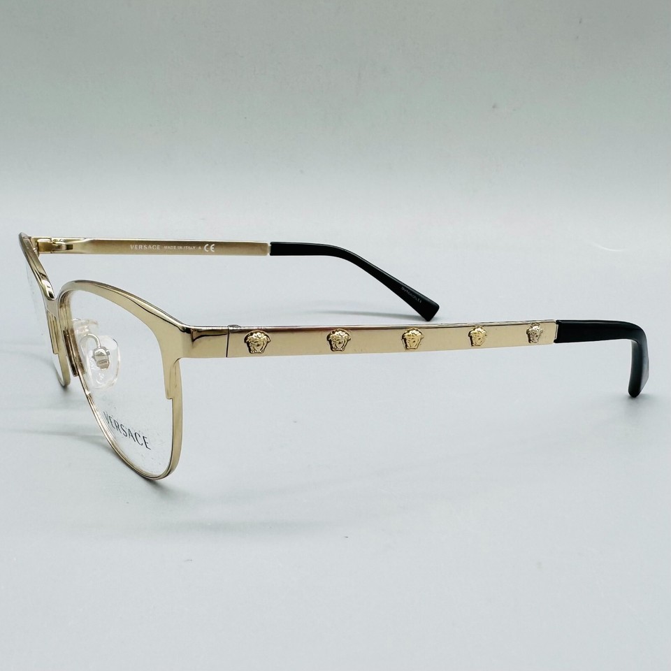 VERSACE VE 1251 / 1252 Woman's Eyeglasses-53-16-140 PALE GOLD !NO CASE ...