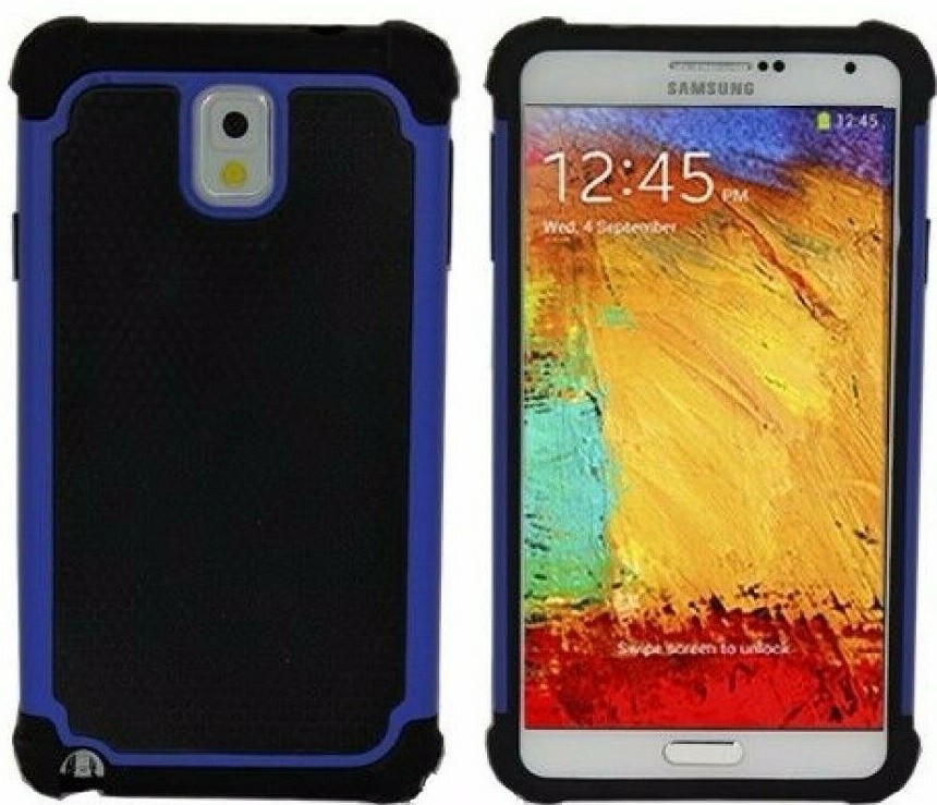 Dual Layer Premium Hybrid Deluxe Hard Case Cover for Samsung Galaxy ...