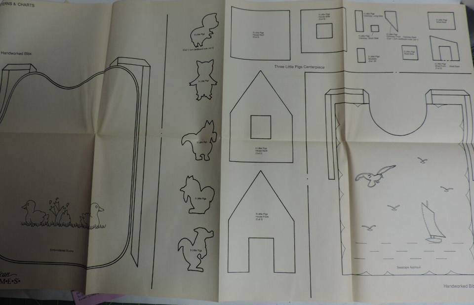 Six American Pastimes Patterns - Toy/Doll/Craft/Cloths Pattern 18 page ...
