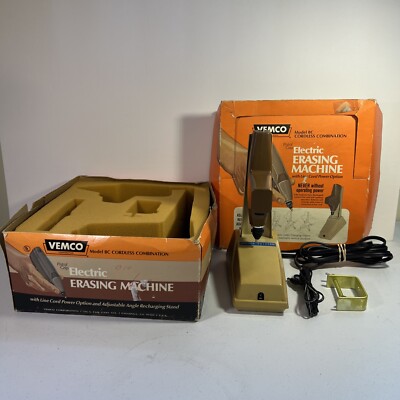 Vintage VEMCO Model BC Cordless Combination Pistol Grip Electric ...
