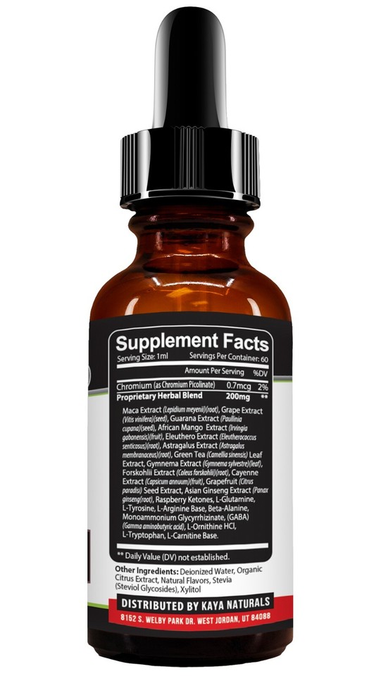 Raspberry Ketone Drops 2oz Appetite Suppressant Fat Burner Weight Loss ...