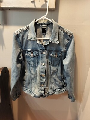 Gap Icon Blue Denim Jacket - Womens XL Gap For Good Stretch | eBay