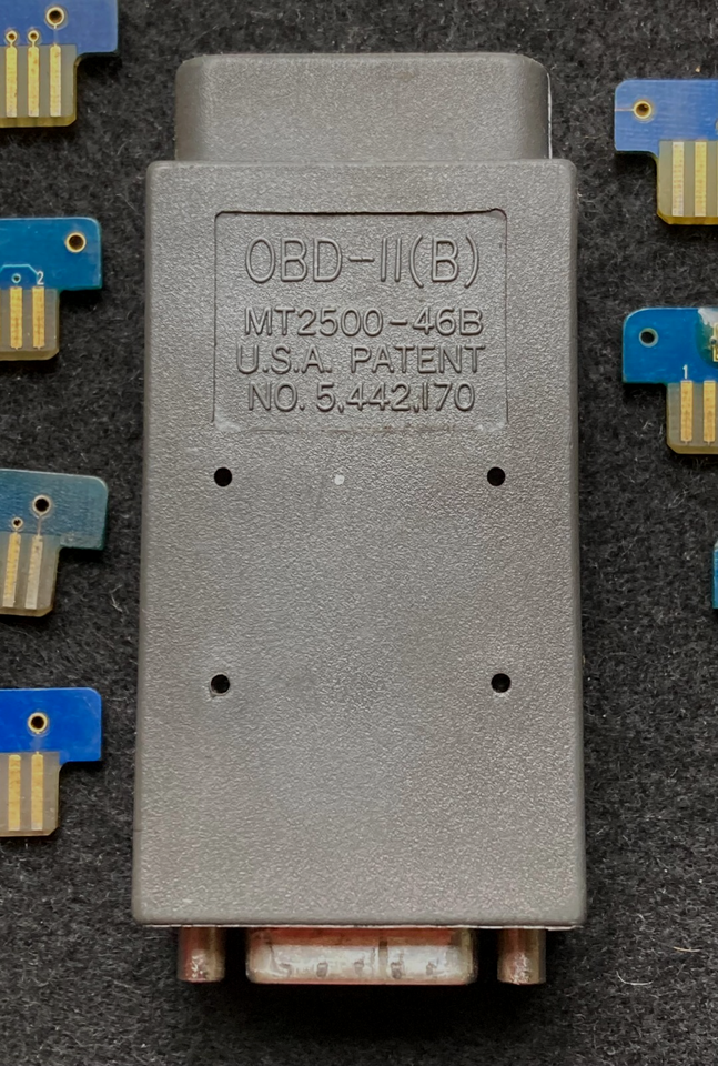 Snap-On Scanner MT2500-46 OBD-II Adapter Reader & (Set of 7) Keys | eBay