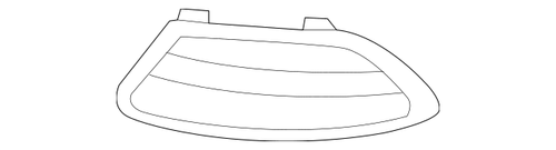 Mercedes Benz Genuine CLS550 2012-2014 Right Outer Grille OE 2188850753 ...