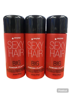 Big Sexy Hair Powder Play Volumizing and Texturizing Powder 0.53 oz 3 ...