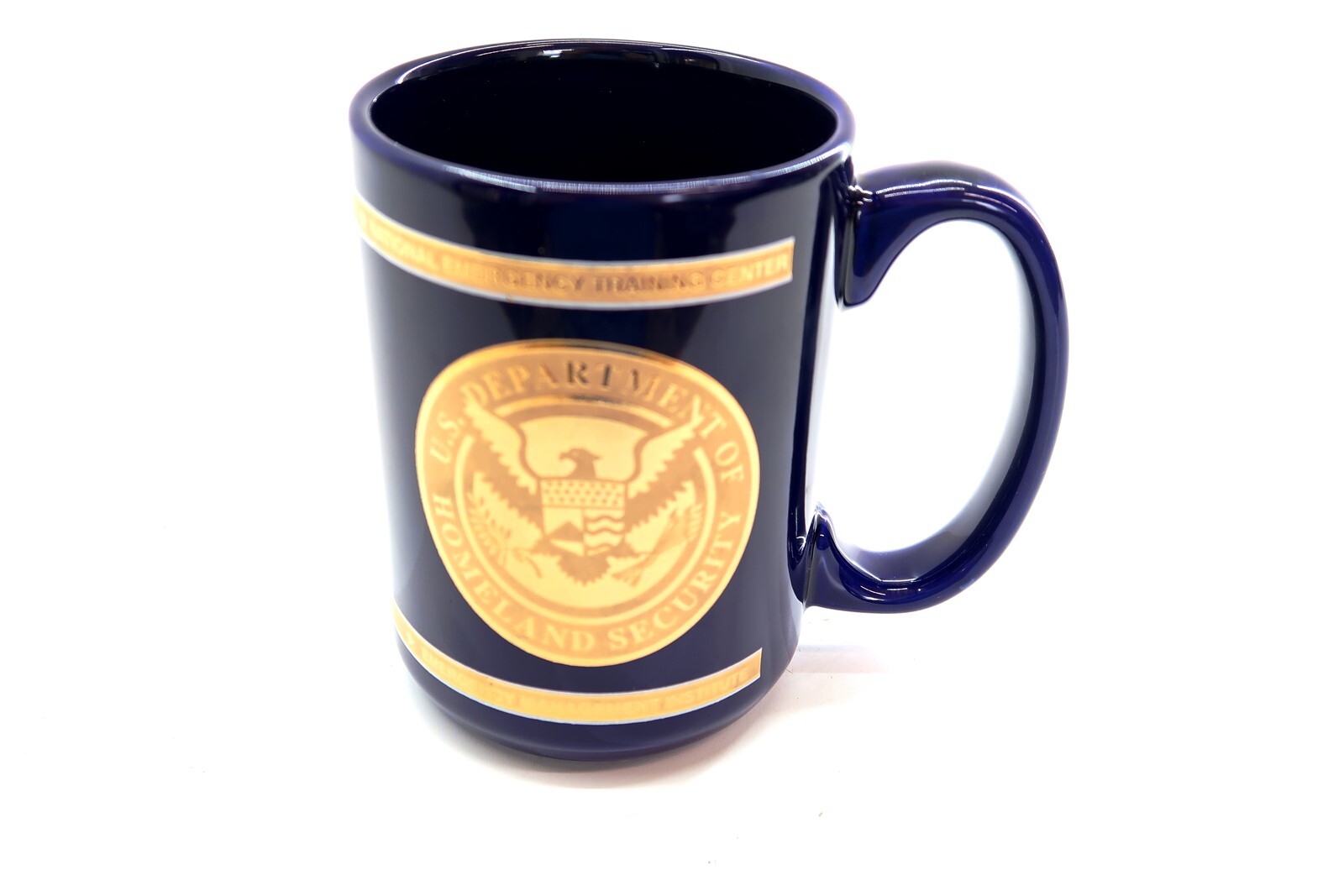 United States Department of Homeland Security Coffee Mug in Blue and ...