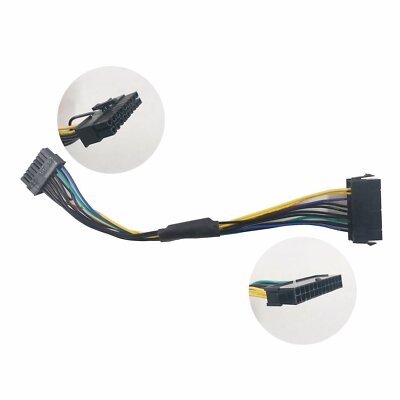 24 Pin to 18 Pin ATX PSU Power Adapter Cable NEW for HP Z230/Z420/Z620 ...