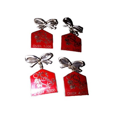 Service Award Pins Home Interior Red Silver tone VINTAGE Set Of 4 | eBay