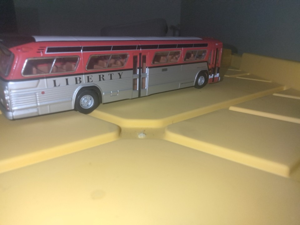 Corgi Limited Edition Fishbowl Bus Liberty Bus Lines NY | eBay