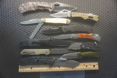 1604 Ten assorted pocket knives | eBay
