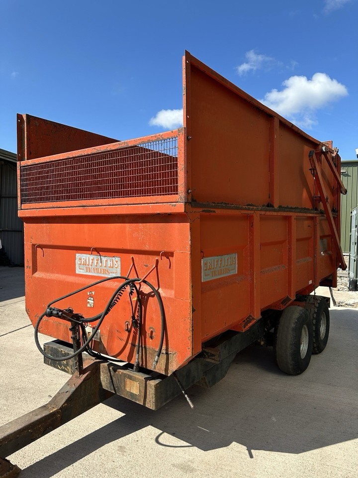 Griffiths 10 Ton Silage Trailer Silage Trailer Muck/Corn Trailer ...