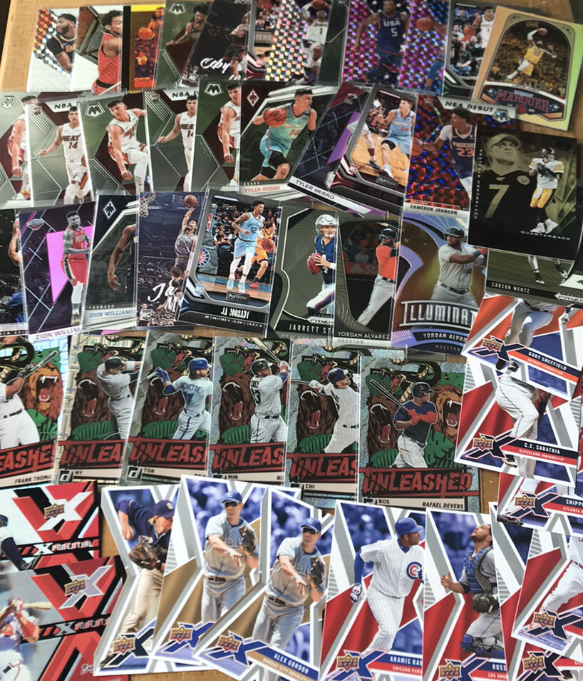 Huge Sports Card/Memorabilia Collection Entire Card Collection Card Lot ...