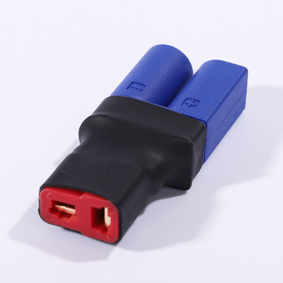 2 Pcs EC5 Male to Female Deans T-Plug Connectors Adapter No Wire | eBay