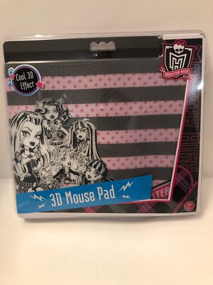 Sakar 2011 3D Monster High Mousepad mouse pad New A5F | eBay