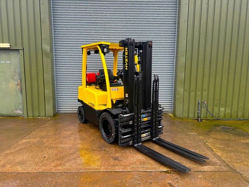 forklift/fork lift/forklift truck forktruck HYSTER GAS CONTAINER DOUBLE ...