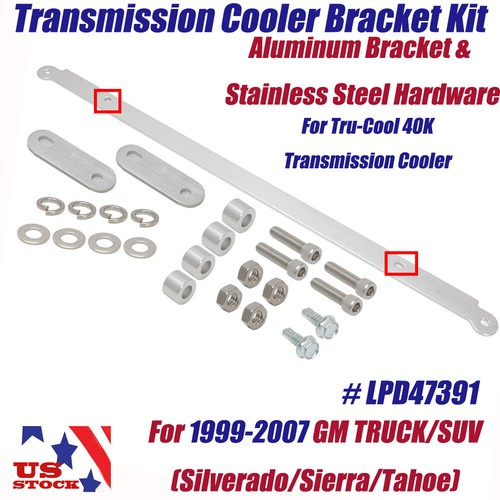 Tru-Cool 40K Transmission Cooler Bracket Kit –For 99-07 GM Silverado ...
