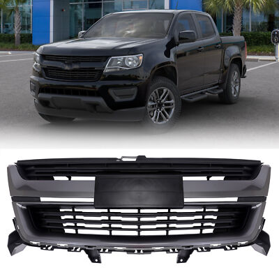 Front Upper Bumper Grille Assembly Gray For 84408361 Chevrolet Colorado ...
