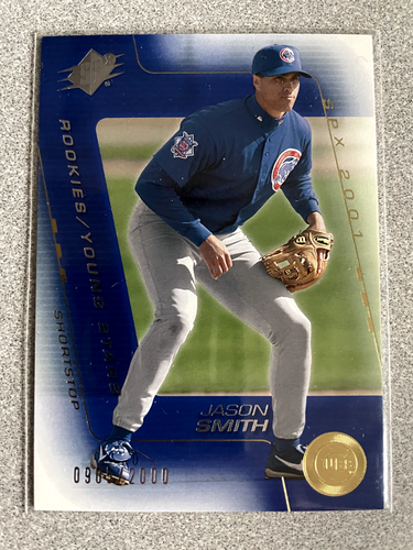 2001 SPx Rookies/Young Stars Jason Smith Rookie Card /2000 #113 Chicago ...