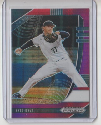 2020 Panini Prizm Draft Picks #PDP150 ERIC ORZE PURPLE PRIZM | eBay