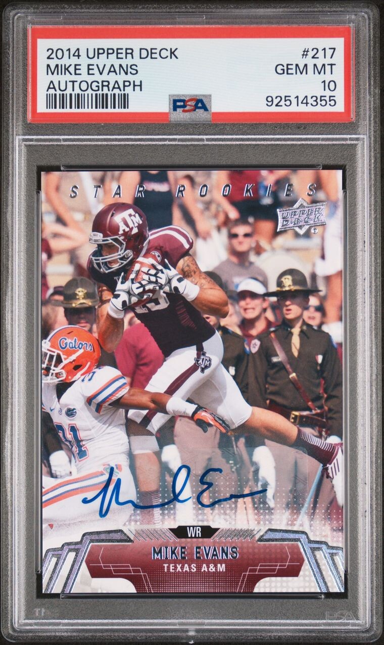 Mike Evans Autographed Memorabilia | Signed Photo, Jersey, Collectibles ...