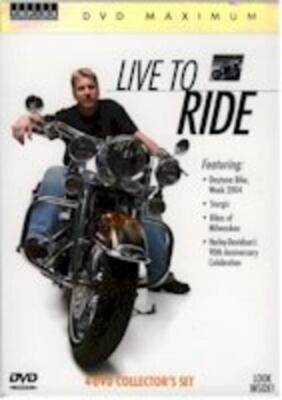 DVD Maximum: Live to Ride (DVD, 4-Disc Set) NEW | eBay