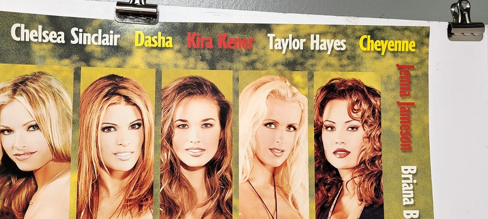 Jenna Jameson Vivid Unsigned 18 X 25 Posters Briana Banks Cheyenne