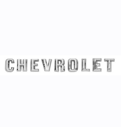 1960 1961 Impala Belair Hood Letters "CHEVROLET" | eBay