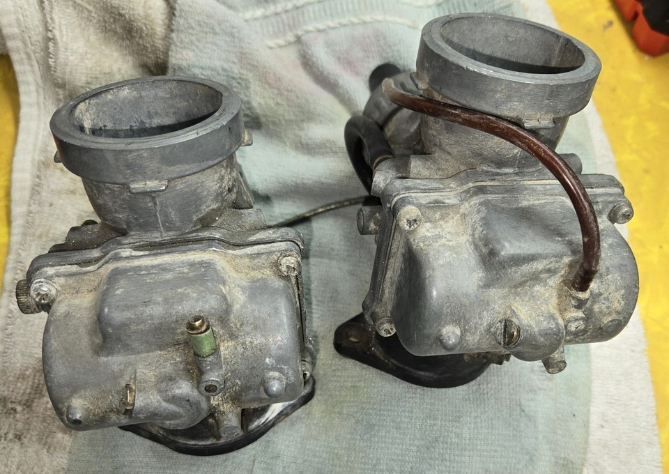 Mikuni Round Slide Carburetors Set | eBay