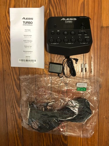 Alesis Turbo Mesh Drum Module w/Snake Cable Electronic E-Drum Brain Kit ...