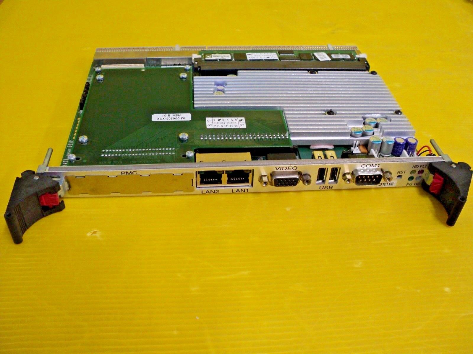 TRENTON CPCI BOARD CP10/1.8NI 92-006303-XXX REV B-01 W/1G MEMO W/HDD | eBay