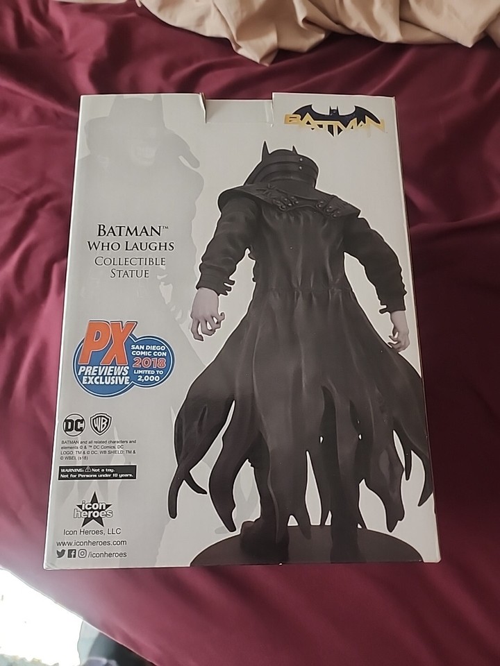 DC Comics Batman Who Laughs Statue SDCC 2018 PX LIMITED TO 2000 #506 | eBay