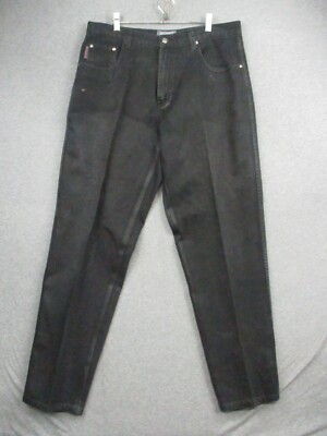 Vintage Introspect Man These Are Umungus Mens Jeans 36x34 Black 80s | eBay