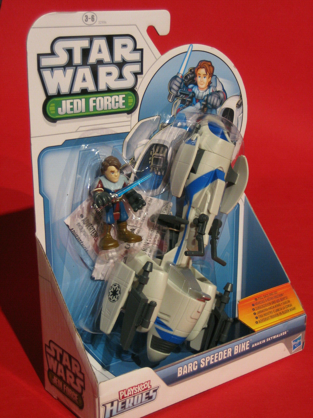STAR WARS - Anakin Skywalker - BARC SPEEDER BIKE Heroes - Jedi Force ...