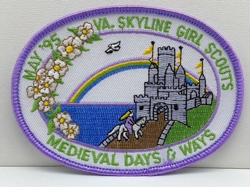 Vintage 1995 Virginia VA. Skyline Girl Scouts Medieval Days & Ways ...