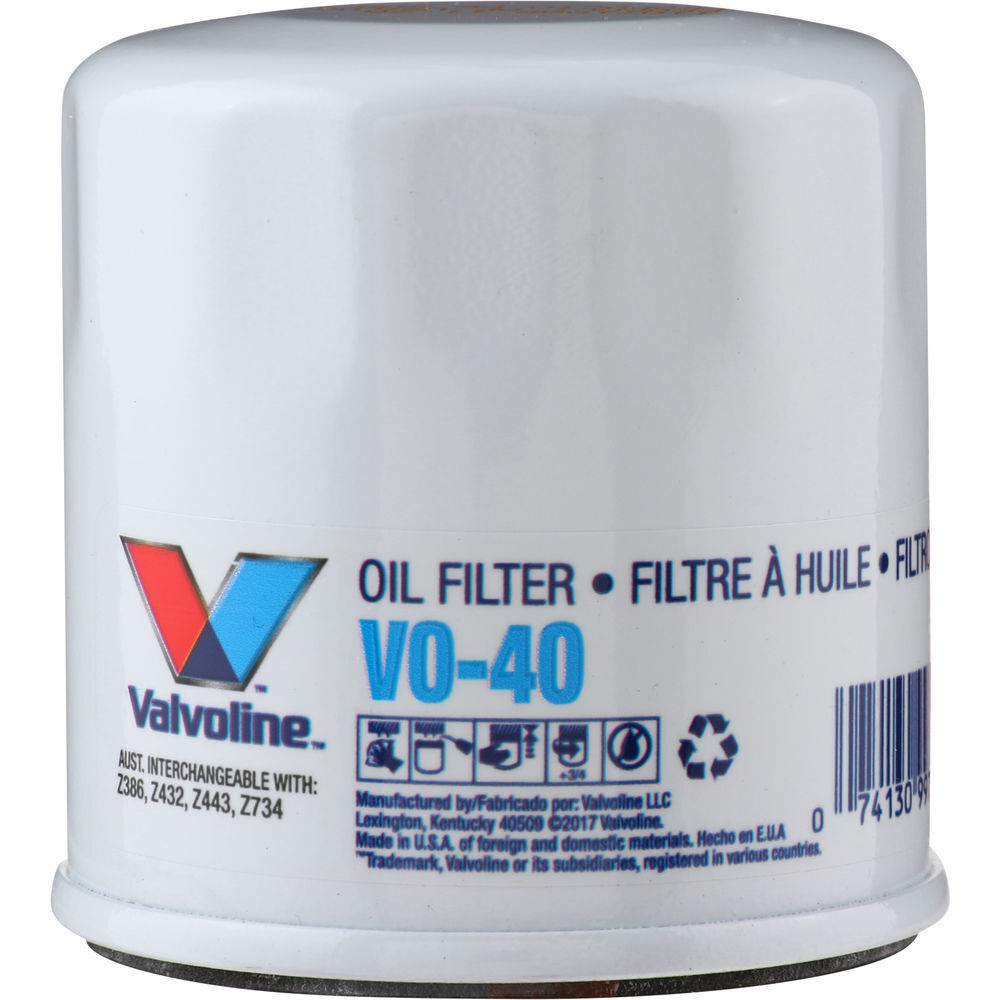 Valvoline VO40 Filters - Engine Oil Filter for sale online | eBay